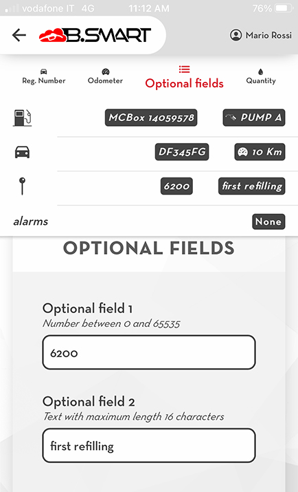 B.SMART Features - Smart Fuel management system - PIUSI